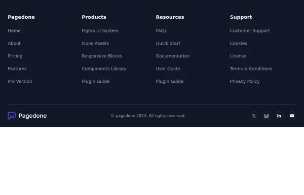 Tailwind Footer With Dark Version Tailwind Css Example