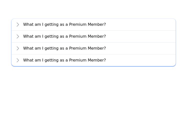 Accordion Faq Tailwind Css Example