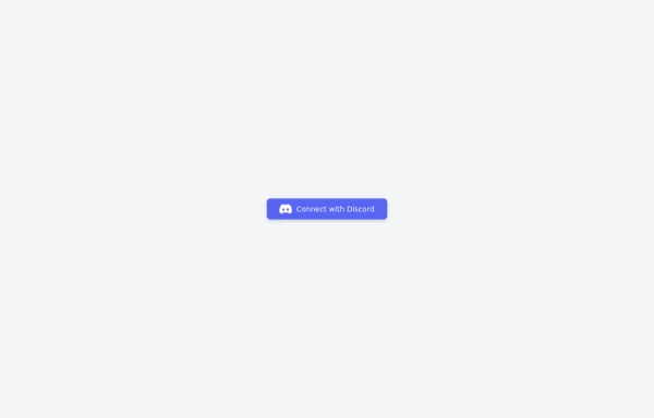 Continue with Discord button - Tailwind CSS Example