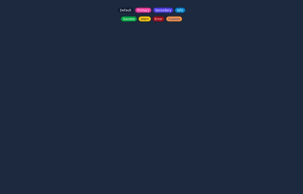Elegant Badges Tailwind Css Example