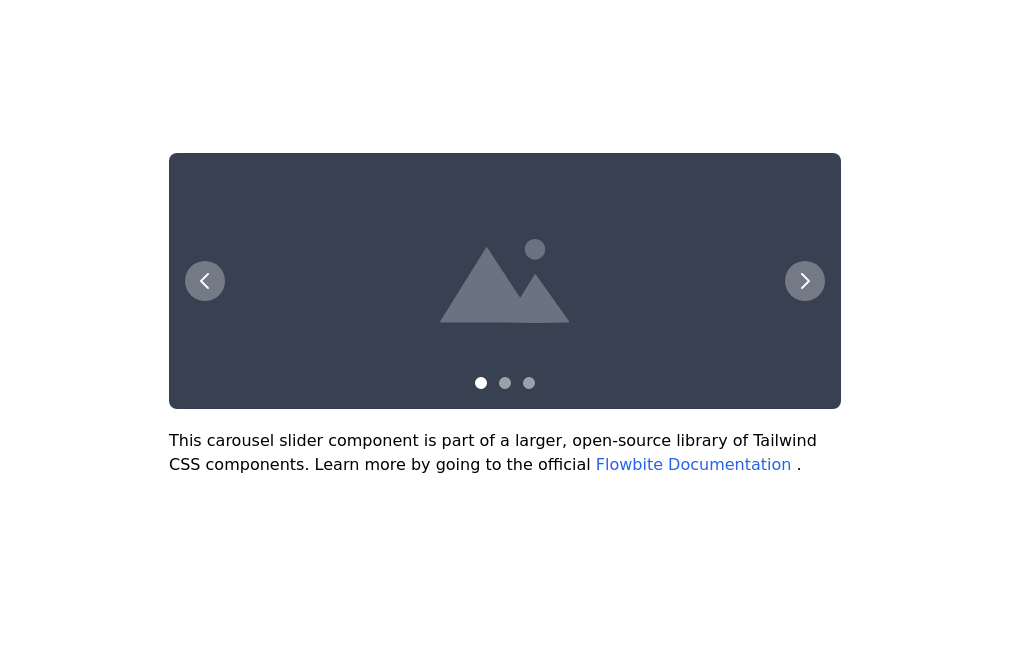 Carousel With Tailwind Css And Alpinejs Tailwind Css Example