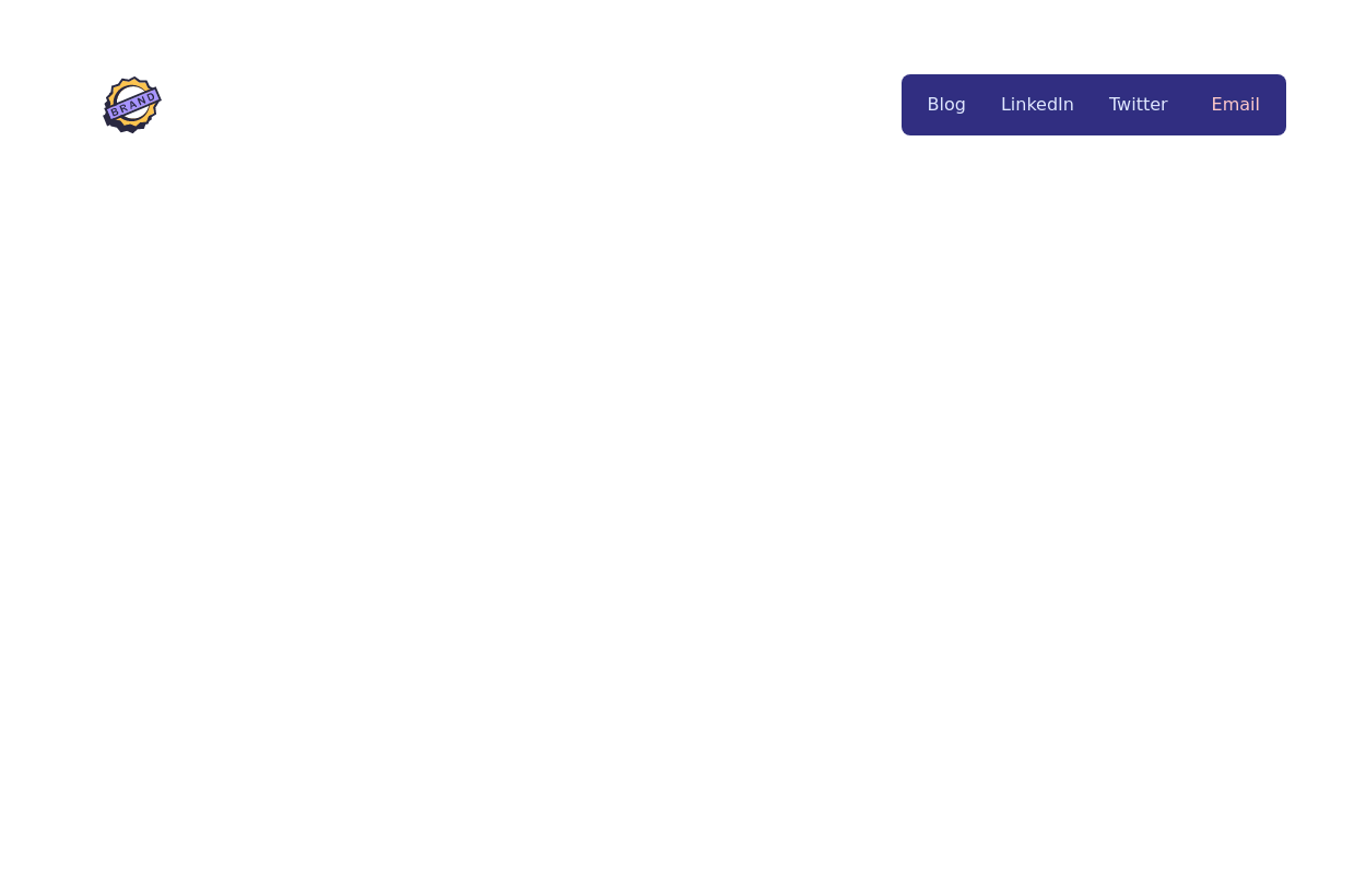 Best Responsive Navbar Design Easy And Modern Navigation Tailwind Css Example
