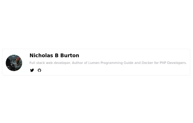 Profile Card Tailwind Css Example