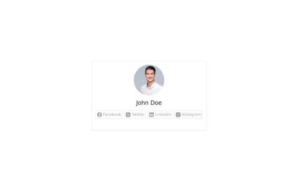 Profile Card Tailwind Css Example