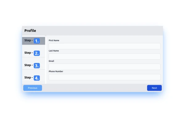 Step Tailwind Css Example